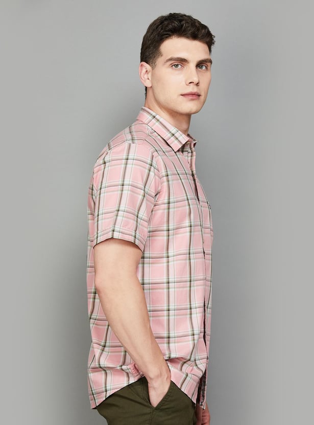 Buy ARROW SPORT Men Checked Regular Fit Shirt from Arrow Sport at just ...