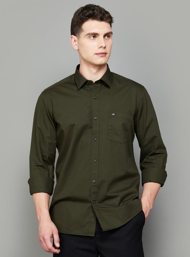 Buy ARROW SPORT Men Solid Slim Fit Casual Shirt from Arrow Sport at ...