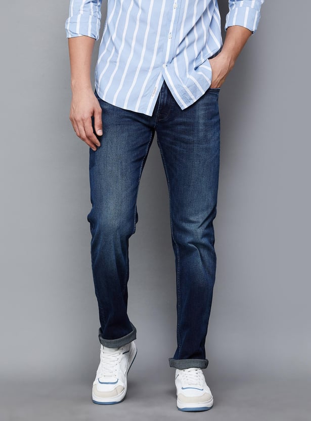 Buy CELIO Men Stonewashed Slim Fit Jeans from Celio at just INR 3999.0