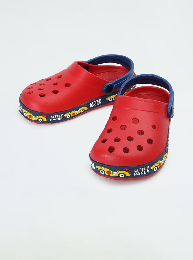 Buy Boys Clogs with Decorative Foxing Online at just Rs. 499.0 ...