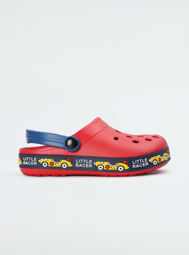 Buy Boys Clogs with Decorative Foxing Online at just Rs. 499.0 ...