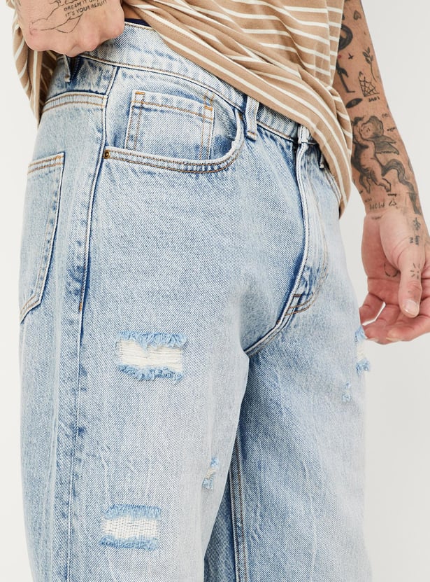 Buy Men Distressed Straight Fit Jeans Online at just Rs. 1499.0 ...