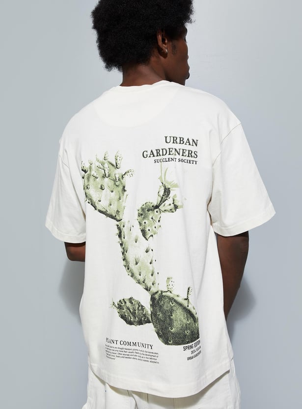 Buy URB_N Men Back Printed Oversized T-shirt Online at just Rs. 599.0 ...