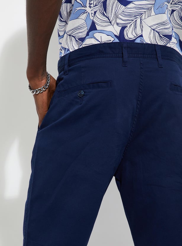 Buy URB_N Men Slim Fit Solid Shorts Online at just Rs. 699.0 ...