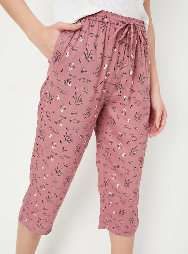 Buy Women Floral Printed Capris Online at just Rs. 499.0 ...