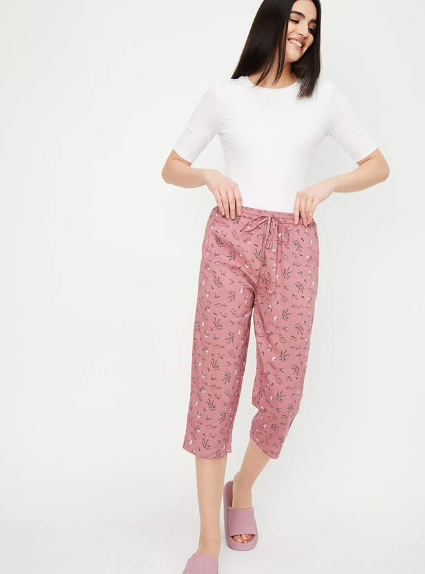 Buy Women Floral Printed Capris Online at just Rs. 499.0 ...