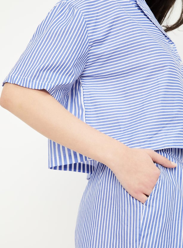 Buy Women Striped Co-Ord Set Online at just Rs. 699.0 - 1000013291336 ...