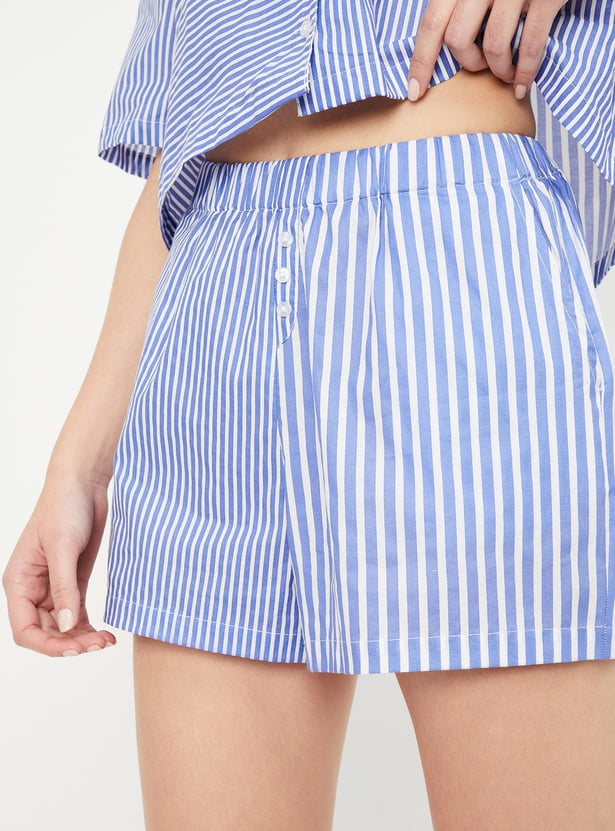 Buy Women Striped Co-Ord Set Online at just Rs. 699.0 - 1000013291336 ...