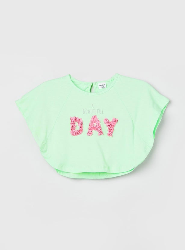 Buy Girls Appliqued Poncho Top Online at just Rs. 349.0 - 1000013349948 ...