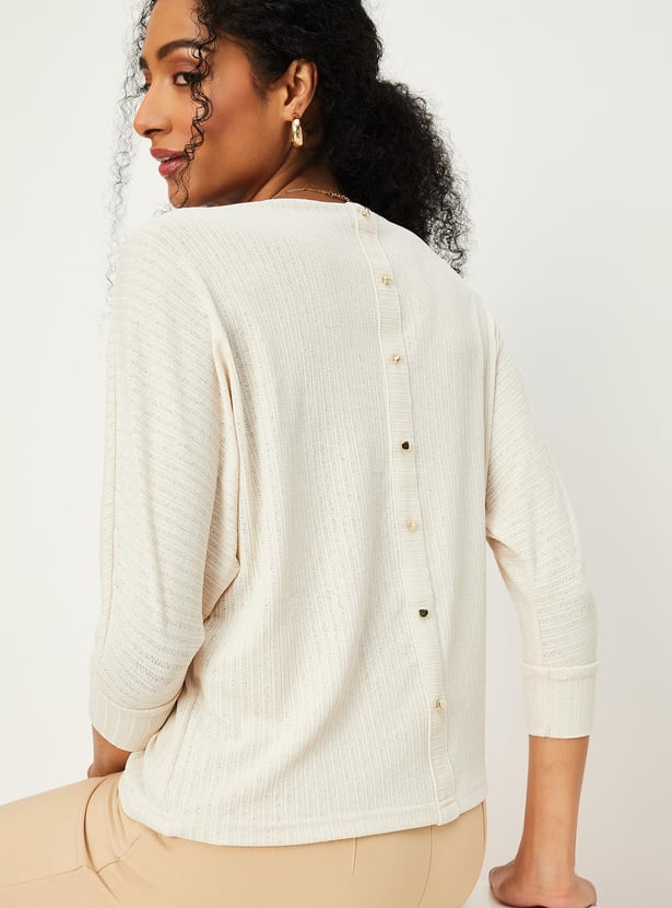 Buy Women Rib-Knit Top Online at just Rs. 799.0 - 1000013350701 | Max ...