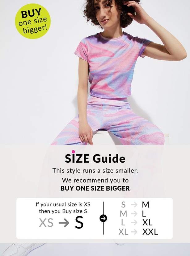 Buy URB_N Women Ombre Crop T-shirt Online at just Rs. 499.0 ...