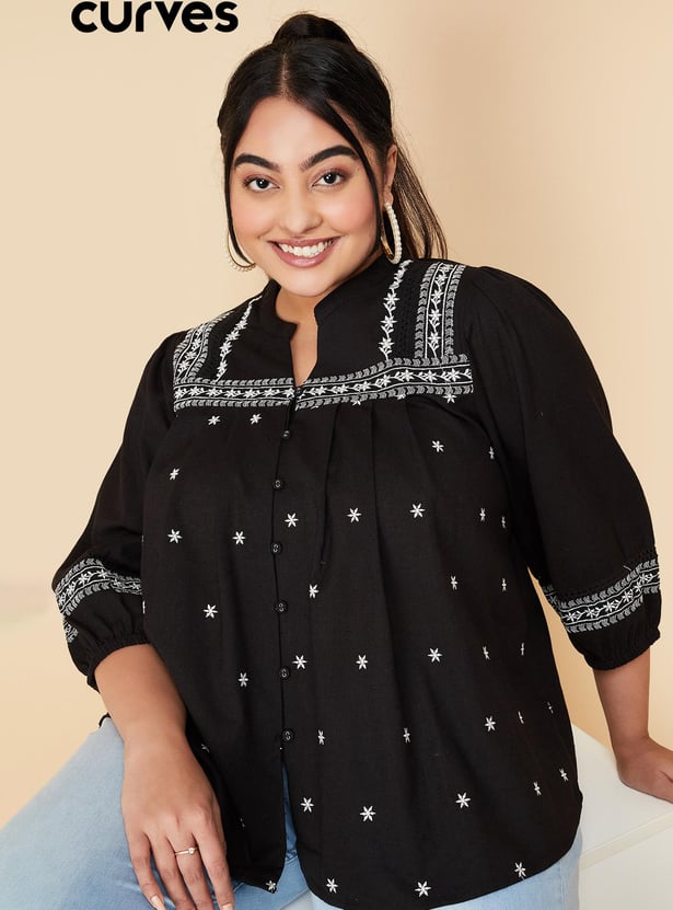 Buy Women Embroidered Top Online at just Rs. 999.0 - 1000013419315 ...