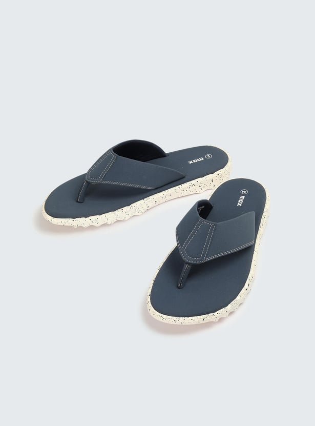 Buy Men Solid V-strap Sandals Online at just Rs. 899.0 - 1000013433338 ...
