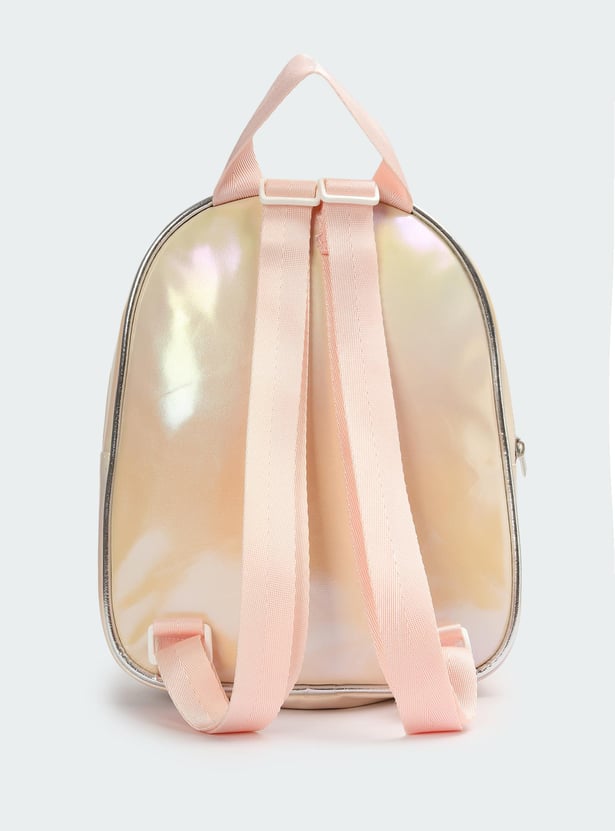 Buy Girls Metallic Backpack Online at just Rs. 699.0 - 1000013476732 ...