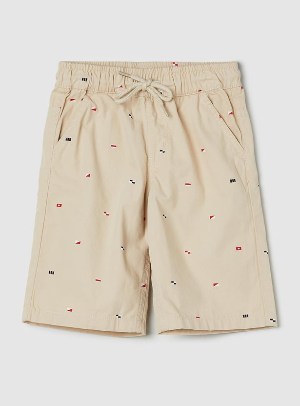 Buy Boys Printed Bermuda Shorts Online at just Rs. 549.0 ...