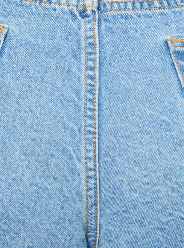 Buy Women Solid Denim Shorts Online at just Rs. 899.0 - 1000013537850 ...