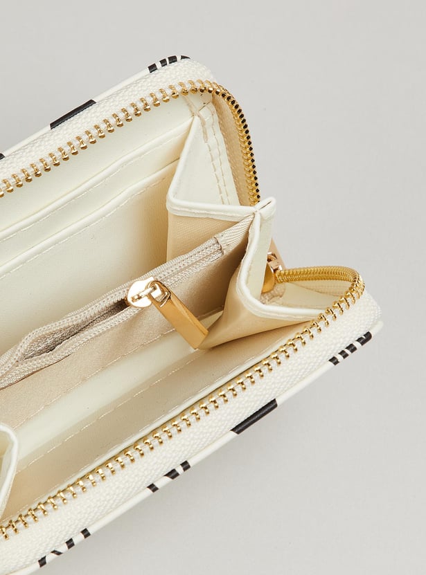 Buy Women Printed Zip Around Wallet Online at just Rs. 399.0 ...