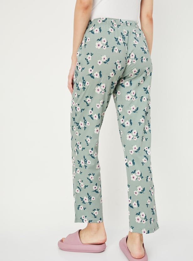 Buy Women Floral Printed Pyjamas Online at just Rs. 499.0 ...