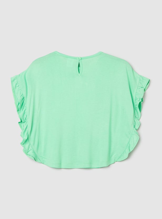 Buy Girls Printed Poncho Top Online at just Rs. 399.0 - 1000013558584 ...