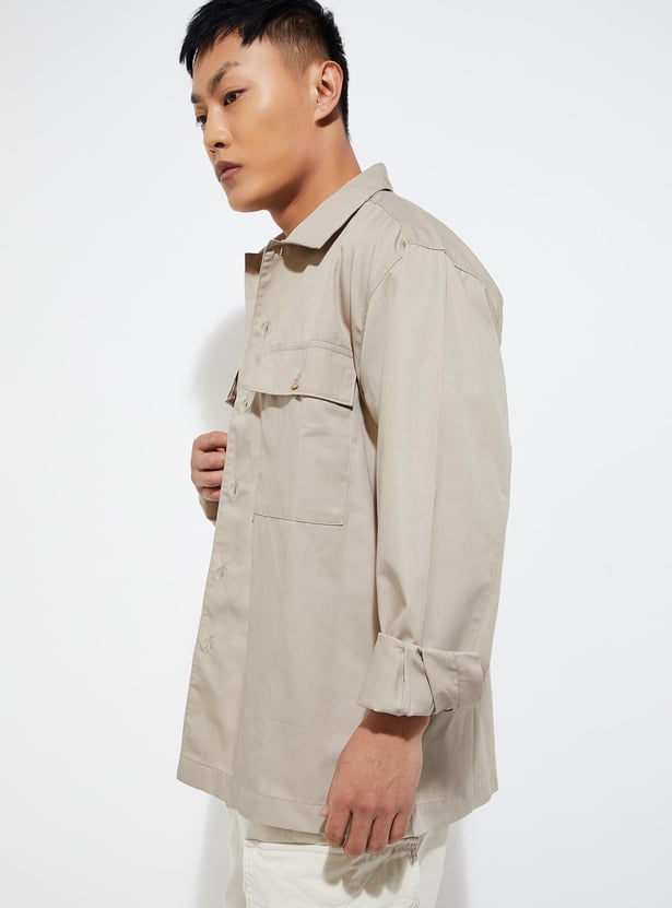 Buy URB_N Men Relaxed Fit Solid Shirt Online at just Rs. 1199.0 ...