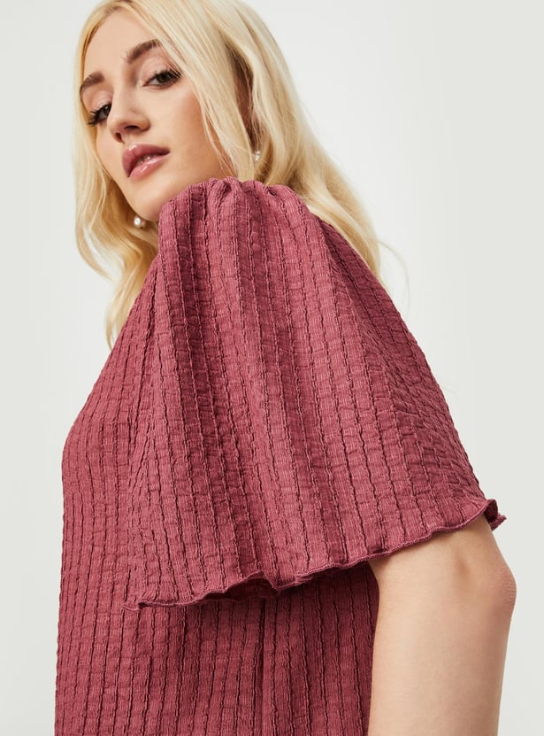 Buy Women Textured Knit Top Online at just Rs. 699.0 - 1000013604470 ...