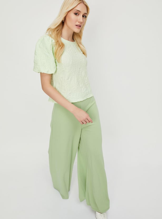 Buy Women Textured Knit Blouse Online at just Rs. 899.0 - 1000013616477 ...