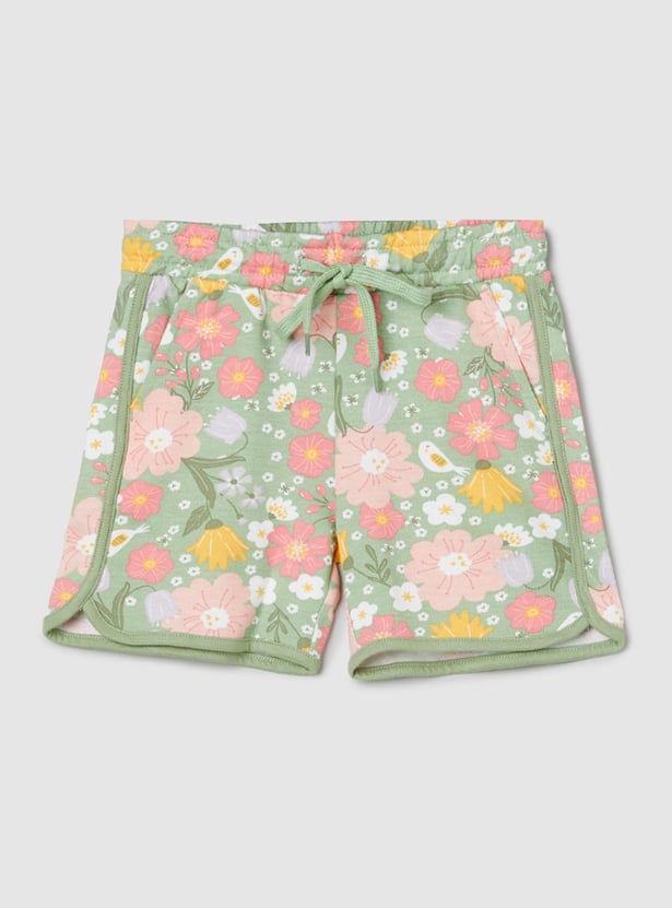 Buy Girls Printed Shorts Set Online at just Rs. 599.0 - 1000013734175 ...